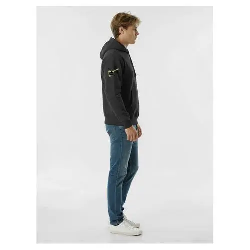 Champion San Diego Padres Reverse Weave Chenille Hoodie - Black