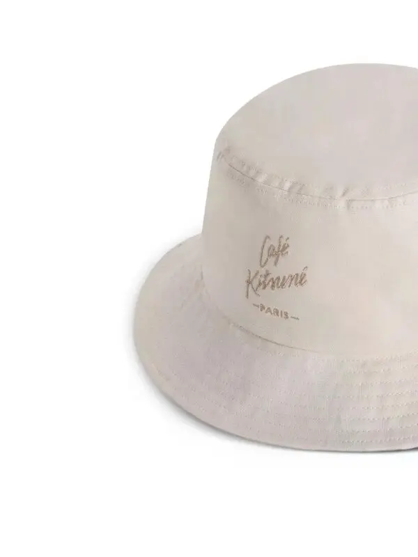 CAFÉ KITSUNÉ Logo Bucket Hat