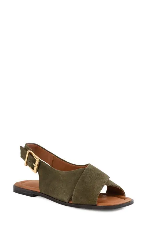 Seychelles Good Hearted Slingback Sandal - Olive