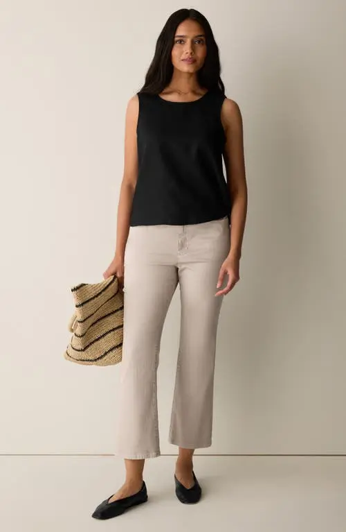 Eileen Fisher Kick Flare Ankle Jeans