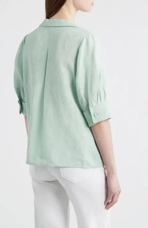 Rag & Bone Carmella Woven Shirt - Mint