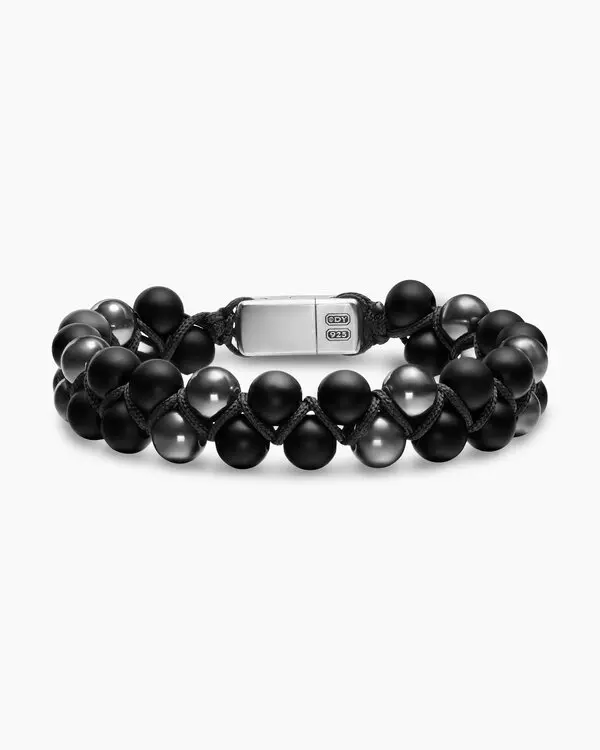 David Yurman Spiritual Beads Bracelet - Black Onyx/hematine