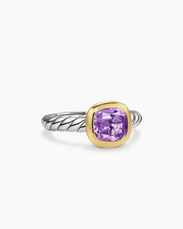David Yurman Dy Mercer® Color Stone Ring - Amethyst