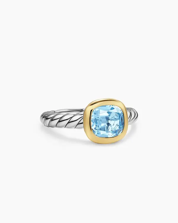 David Yurman Dy Mercer® Color Stone Ring - Sky Blue Topaz