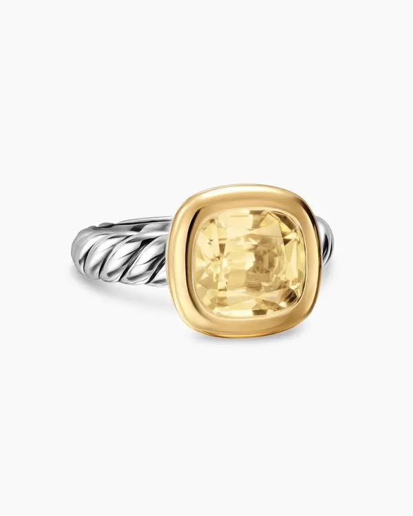David Yurman Dy Mercer® Prasiolite Ring - Champagne Citrine