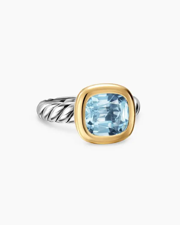 David Yurman Dy Mercer® Prasiolite Ring - Sky Blue Topaz