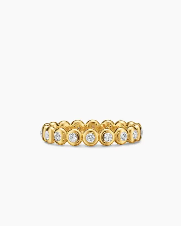 David Yurman Bezel Set Band Ring - Diamond