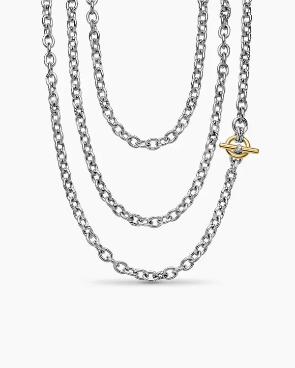 David Yurman Dy Mercer® Convertible Chain Necklace - Diamond