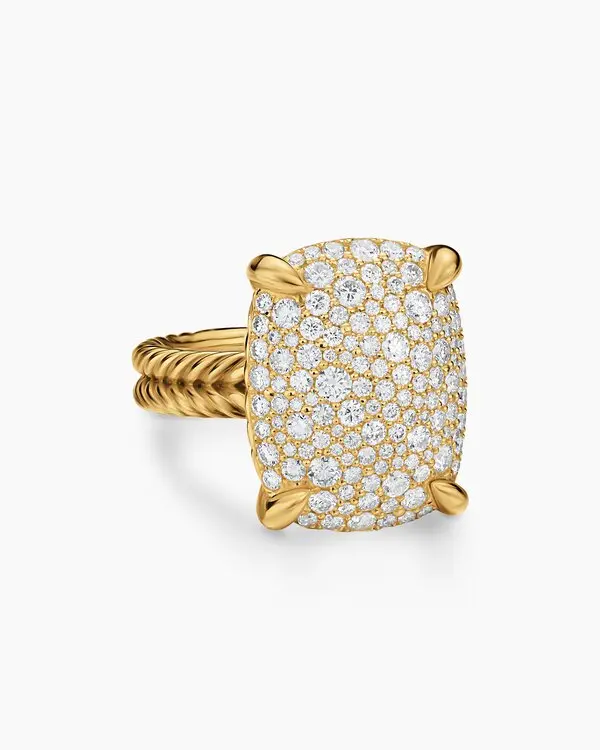 David Yurman Chatelaine Elongated Ring - Diamond