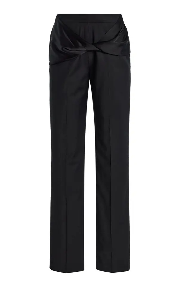 Tove Annabel Wool Trousers - Black