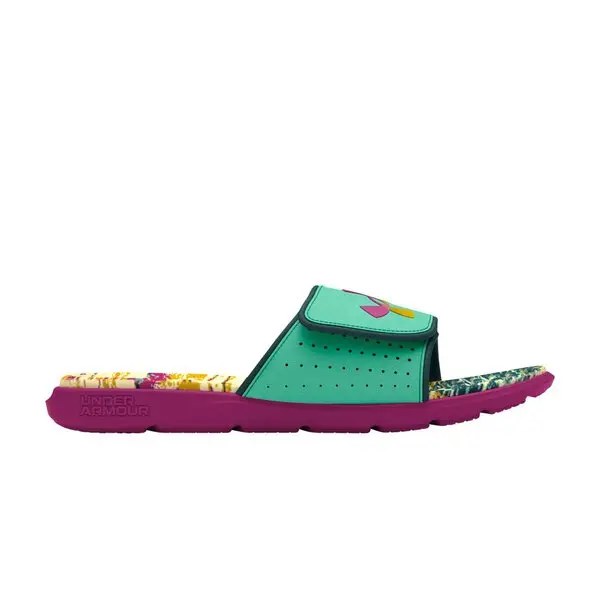 Under Armour Ignite Pro Graphic Footbed Slide - Green
