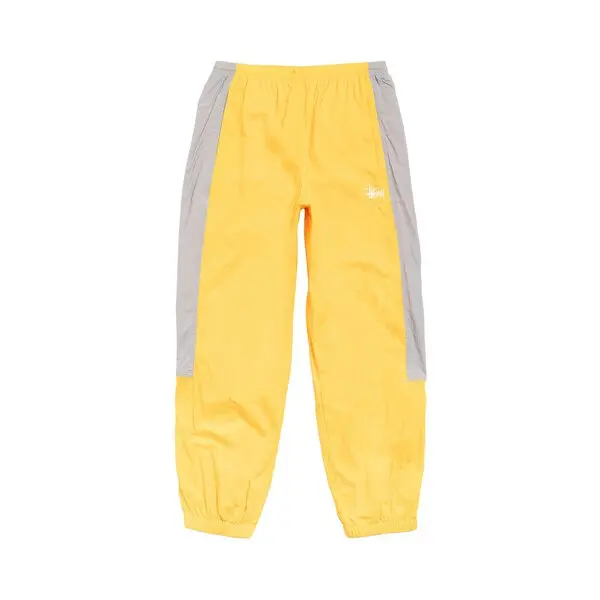 StÜssy Nylon Track Pant - Yellow
