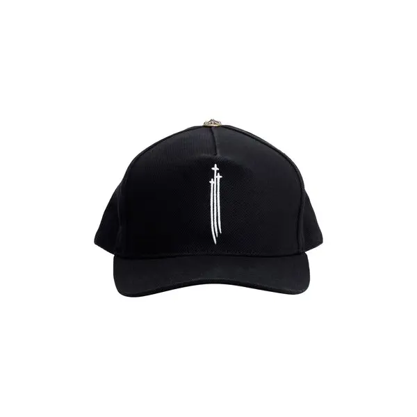 Chrome Hearts Rs3 Triple Cross Baseball Cap - Black