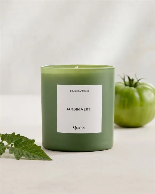 Quince Jardin Vert Candle, Plant-based Wax - One-color
