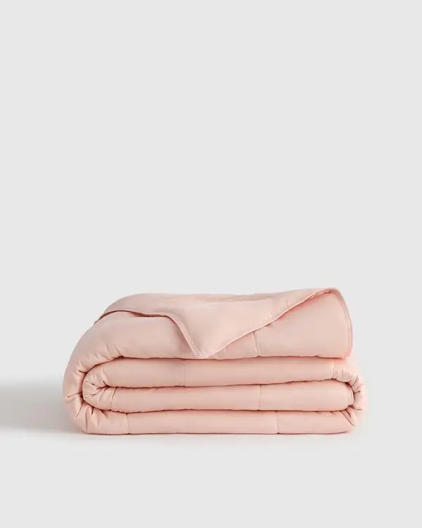 Quince Bamboo Comforter - Soft Pink