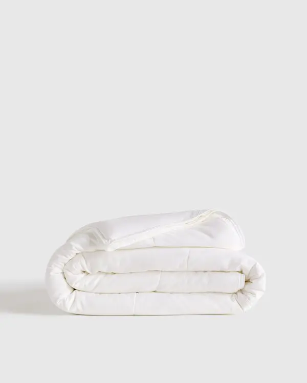 Quince Bamboo Comforter - White