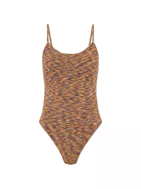 The Upside Seamless Flow Bodysuit - Brown