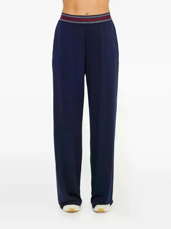 The Upside Harlan Wide-leg Trousers - Blue