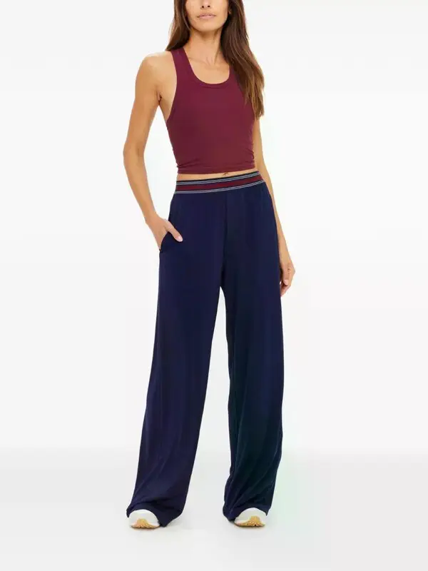 The Upside Harlan Wide-leg Trousers - Blue