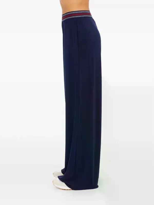 The Upside Harlan Wide-leg Trousers - Blue