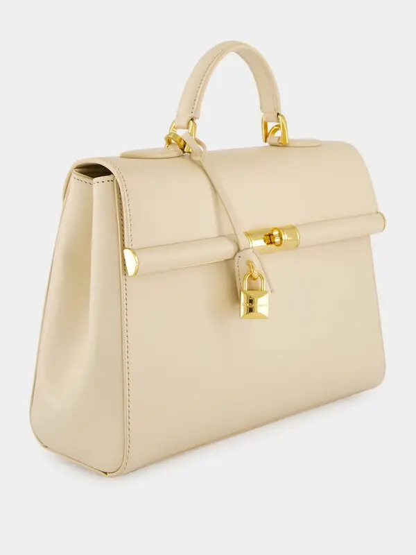 Dolce & Gabbana Marlene Palmellato Handbag - White