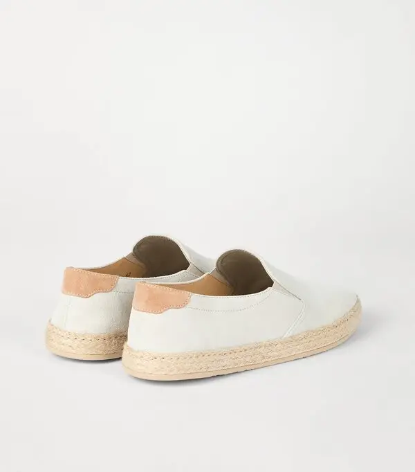 Brunello Cucinelli Suede Espadrilles - Beige