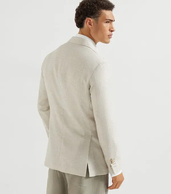 Brunello Cucinelli Wool-silk-linen Blazer