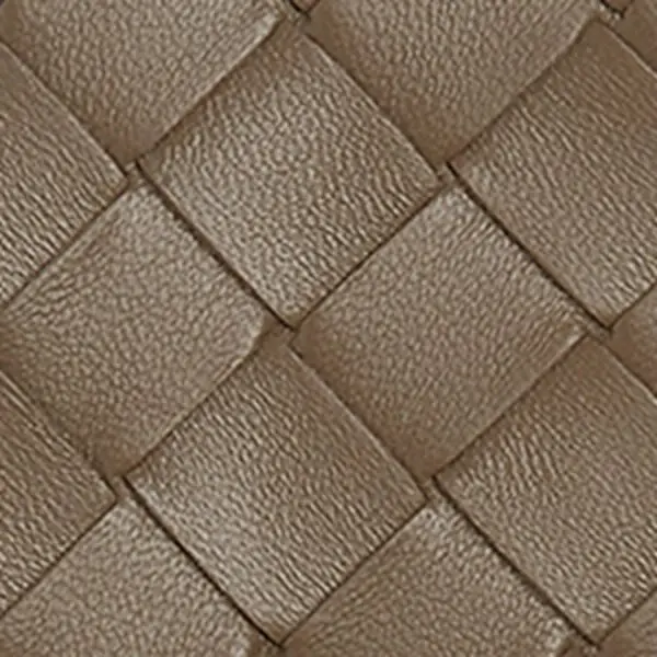 Bottega Veneta Leather Intrecciato Passport Holder - Brown