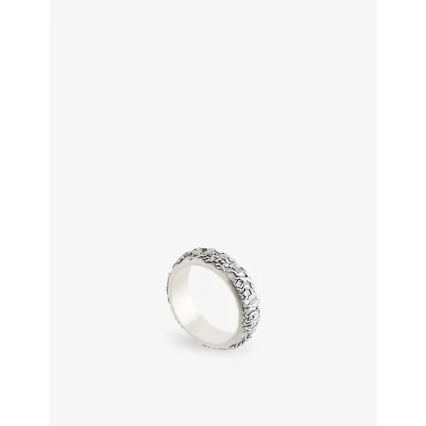 SERGE DENIMES Frieze Sterling Ring