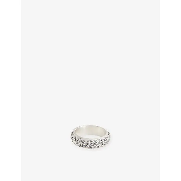 SERGE DENIMES Frieze Sterling Ring