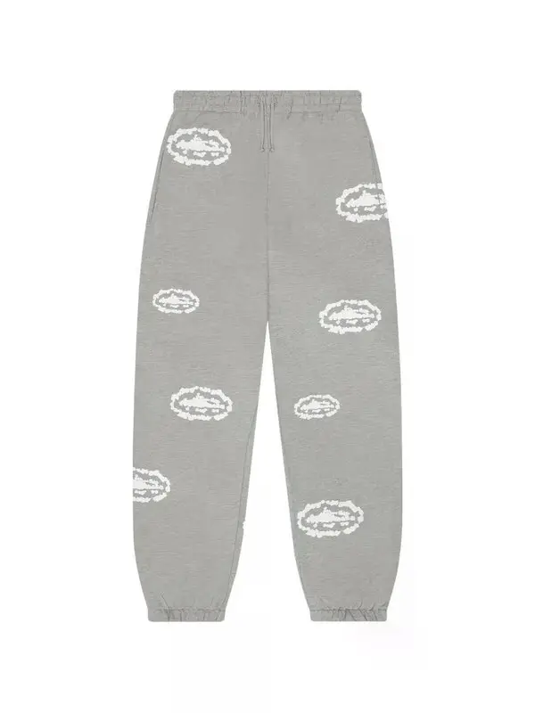 CORTEIZ X Denim Tears Island Wreath Track Pants - Grey