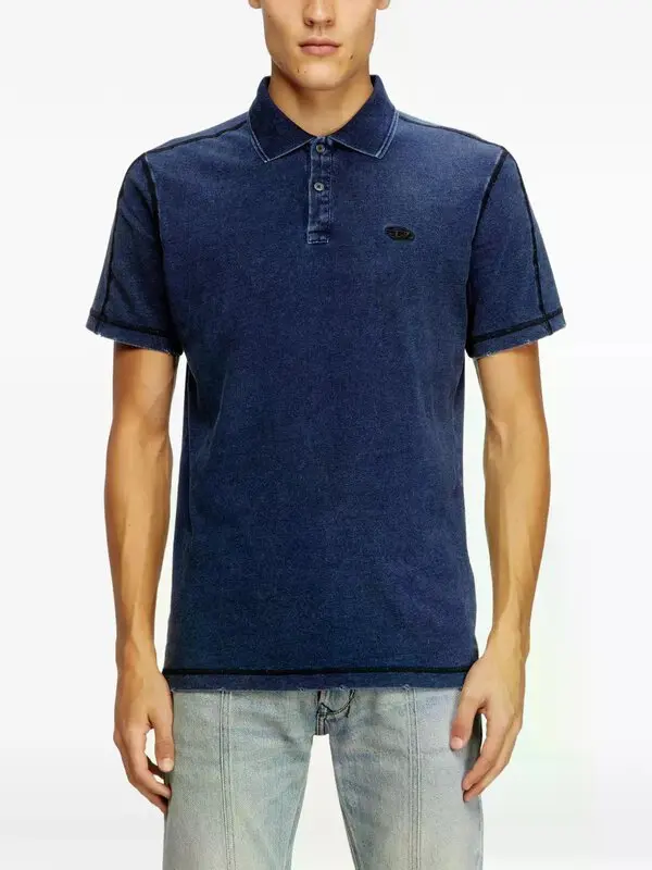 DIESEL® Topstitch Polo Shirt