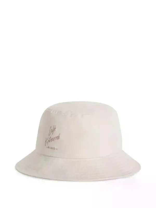 CAFÉ KITSUNÉ Logo Bucket Hat