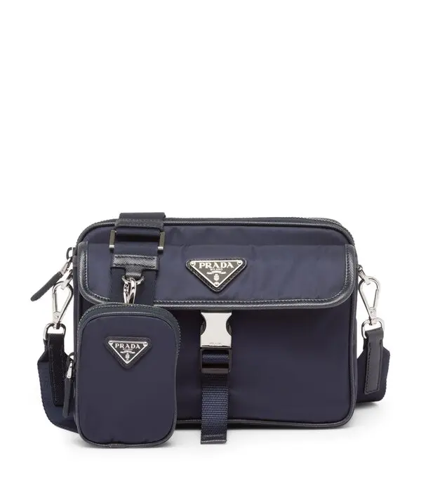 Prada Re-nylon Shoulder Bag - Blue