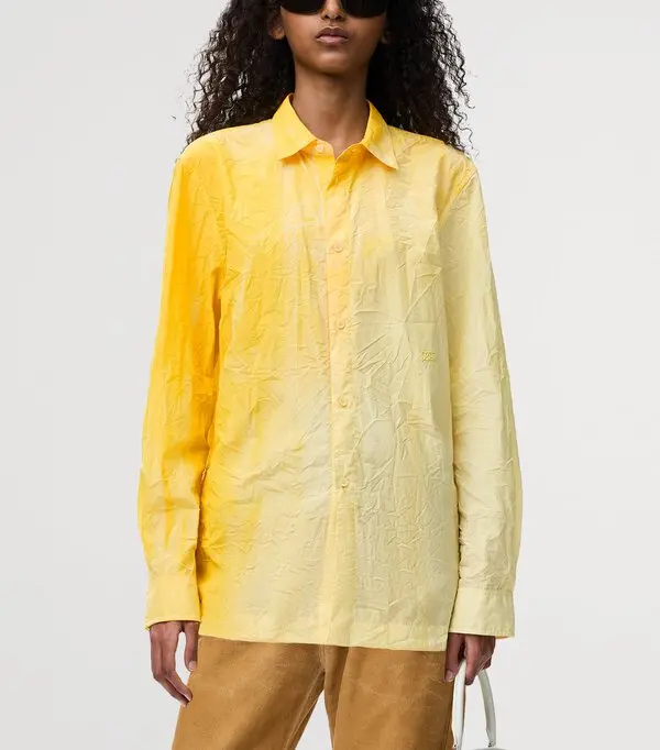 Loewe Dyed Cotton-blend Shirt
