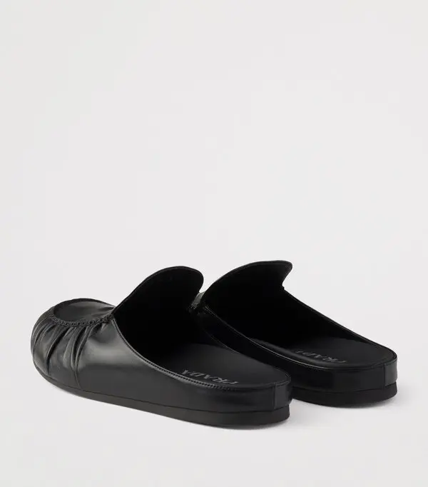 Prada Leather Mules