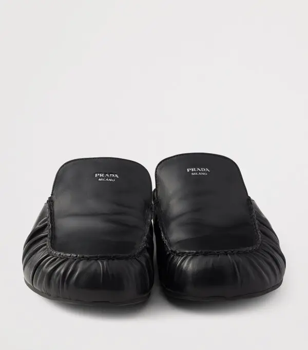 Prada Leather Mules
