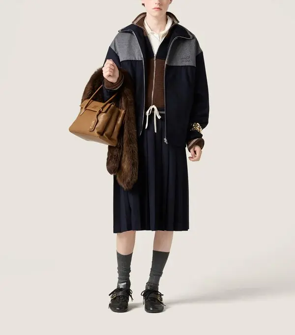 Miu Miu Wool-cashmere Bomber Jacket