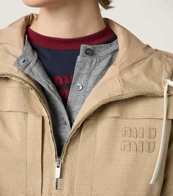 Miu Miu Cotton Long-sleeve T-shirt