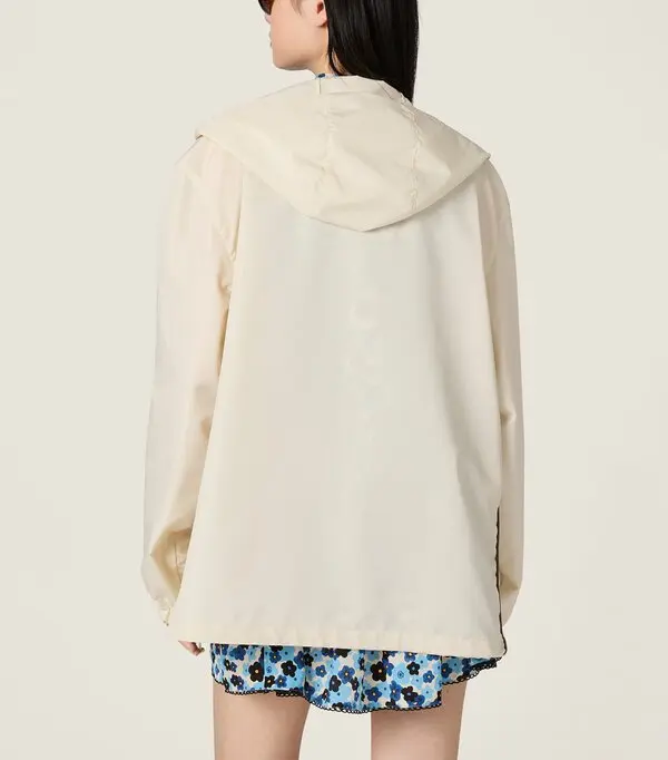 Miu Miu Technical Hooded Jacket - Yellow