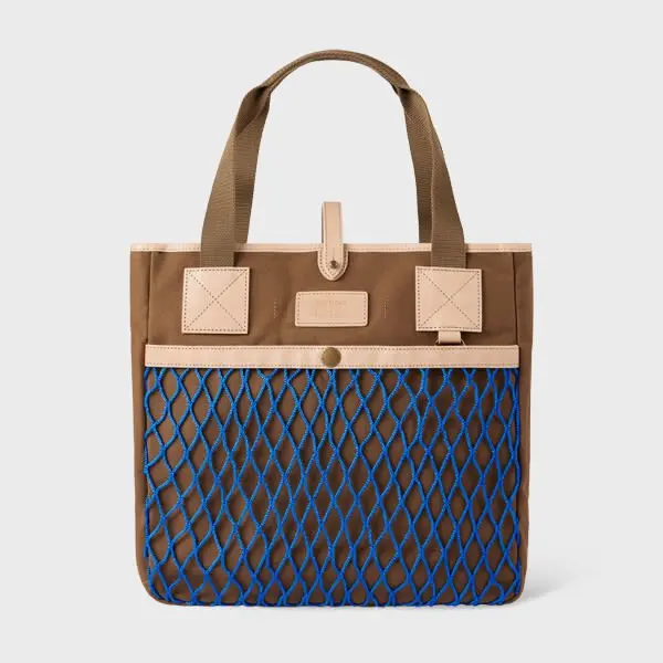 PAUL SMITH LOVES BARBOUR Tote - Brown