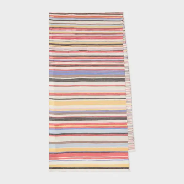 Paul Smith Gradient 'signature Stripe' Scarf