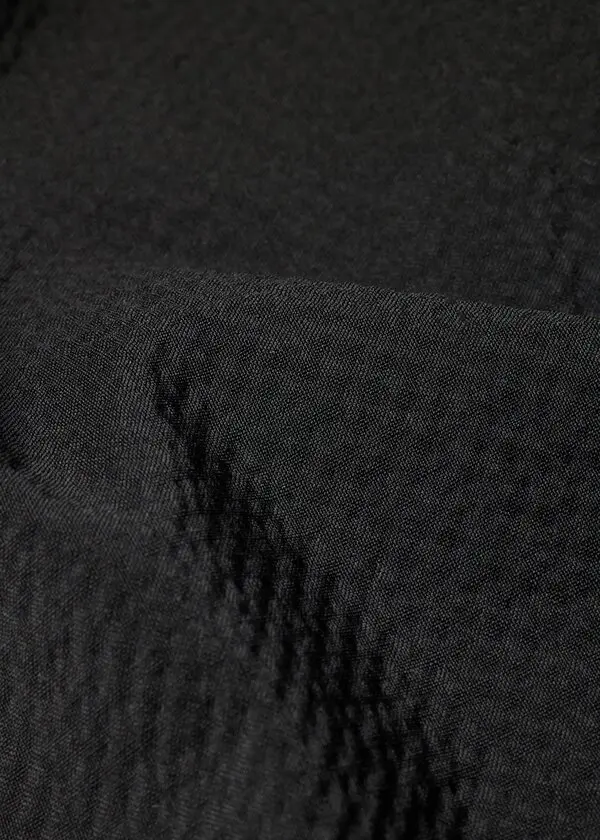 Paul Smith Stretch-wool Seersucker Work Jacket - Black