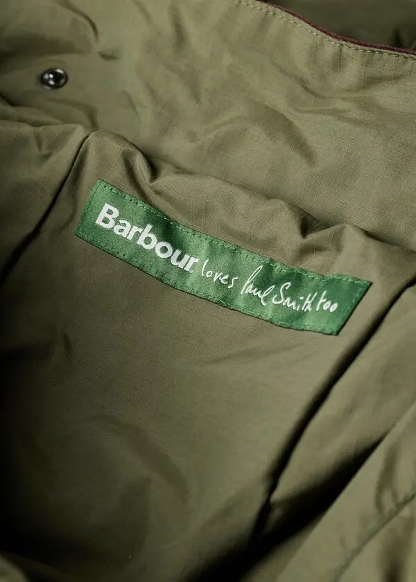 PAUL SMITH LOVES BARBOUR Fern Parka - Green