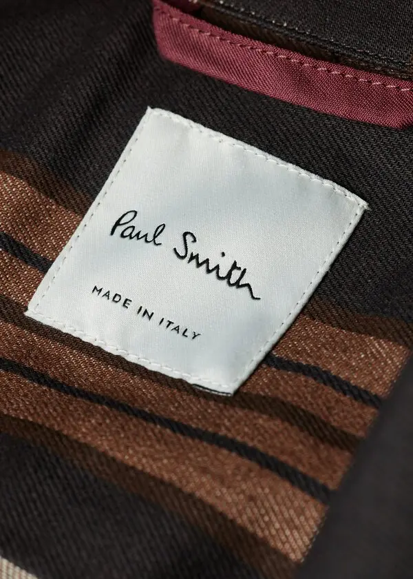 Paul Smith Stripe Cotton Double-pocket Overshirt