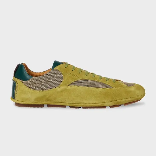 Paul Smith Lime 'marini' Sneakers - Green