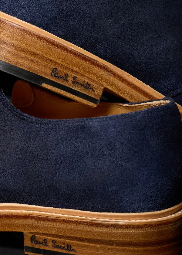 Paul Smith Suede 'sheridan' Shoes - Blue