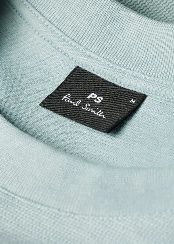 Paul Smith Light Textured Sweatshirt With Contrast Embroidery