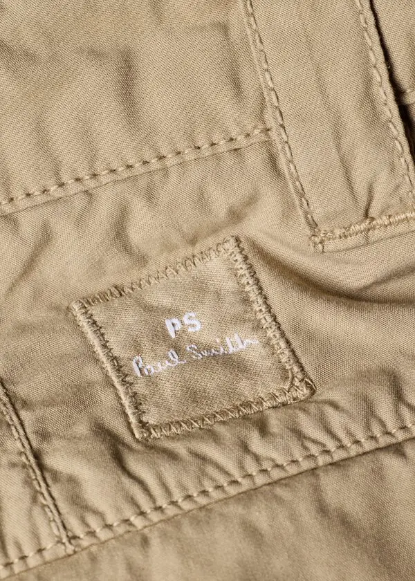Paul Smith Relaxed-fit Stone Cotton Chinos - Brown