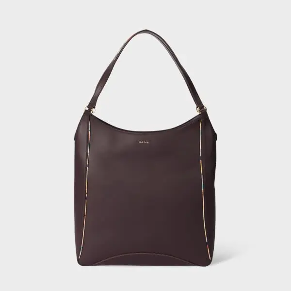 Paul Smith Inverted 'dusky Swirl' Shopper Bag - Red